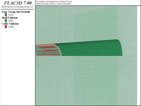 Excavation And Support For A Shallow Tunnel PFC Documentation