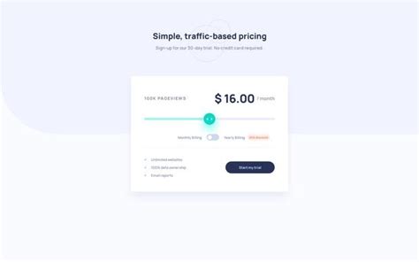 Frontend Mentor Interactive Pricecard With React Styled Components