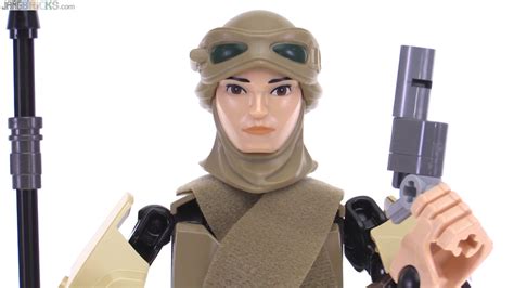 LEGO Star Wars Rey Action Figure Review 75113