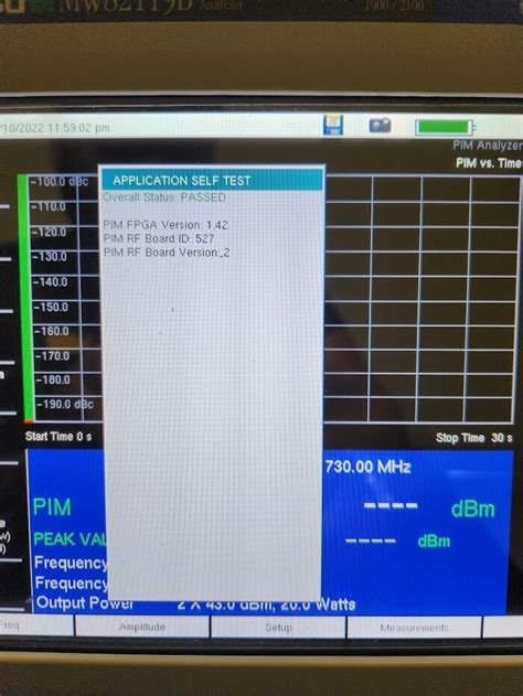 Anritsu Mw82119b Pim Master Passive Intermodulation Analyzer Opt 194 1900 2100 Greenway Enterprise