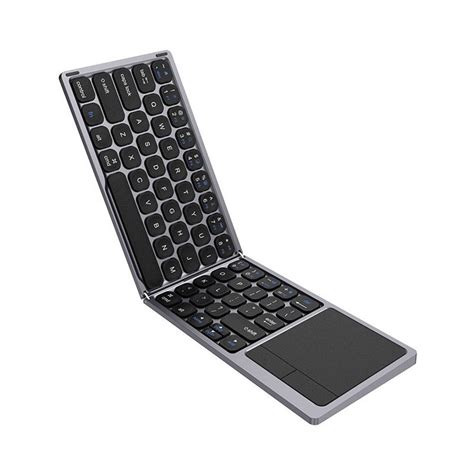 Jomaa Portable Mini Folding Wireless Bluetooth Keyboard With Numeric