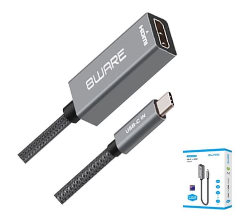 Ware Cm Usb C To Hdmi Male Female Adapter Converter Cable Retail Pack For Pc Laptop Ipad