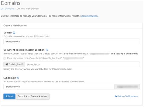How To Create An Addon Domain In CPanel Hostwinds