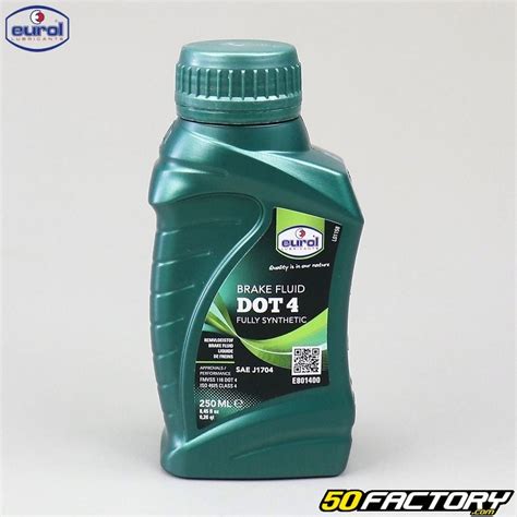 Liquide De Frein Dot 4 Eurol 250ml