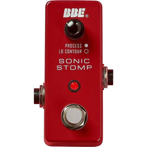 Bbe Ms 92 Mini Sonic Stomp Pedal Sonic Guitar Pedals Pedal
