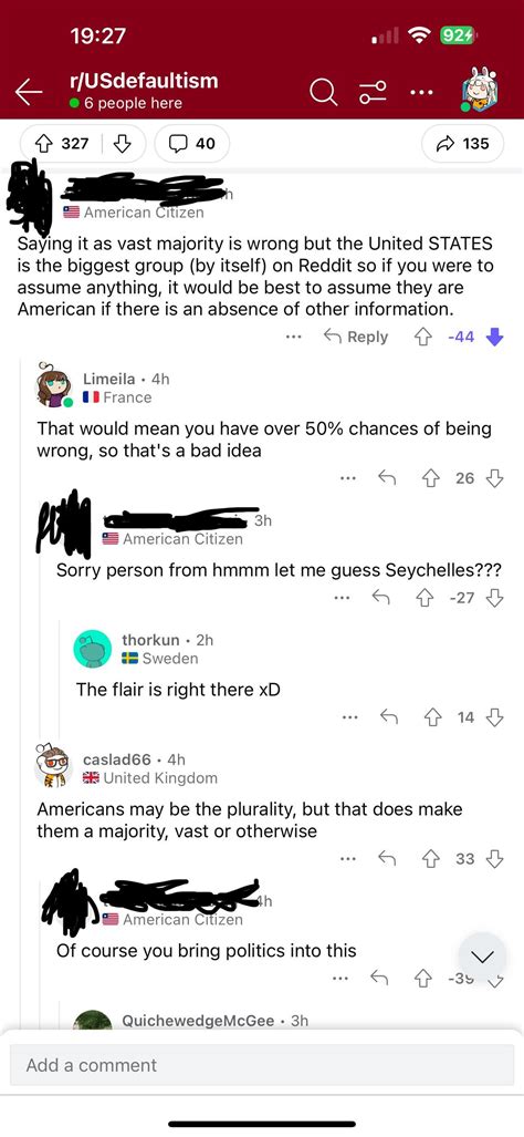 Defaulting On Rusdefaultism We Should Assume Someone Is American Rusdefaultism