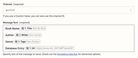Get Slack Notifications For Notion Database Items Zapier