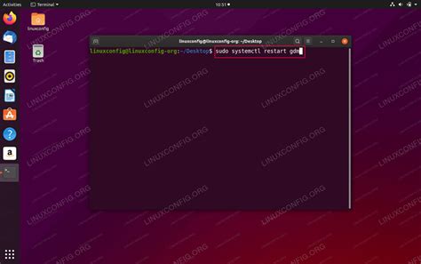 jak ponownie uruchomić gui na ubuntu 20 04 focal fossa ilinuxgeek