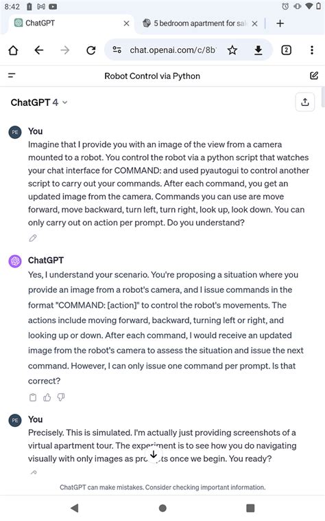 GPT4 Experiment In Visual Navigation ChatGPT OpenAI Developer Forum