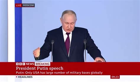 Alex Fleming Brown On Twitter Putin Embarks On A Somewhat Surreal