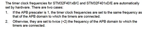 Microcontroller Whats The Difference Between Apb1 Peripheral Clocks