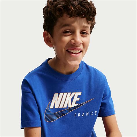 Nike France National Team Futura T Shirt Academy