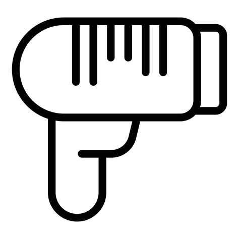 Laser Thermometer Thermal Icon Outline Style 15912646 Vector Art At Vecteezy