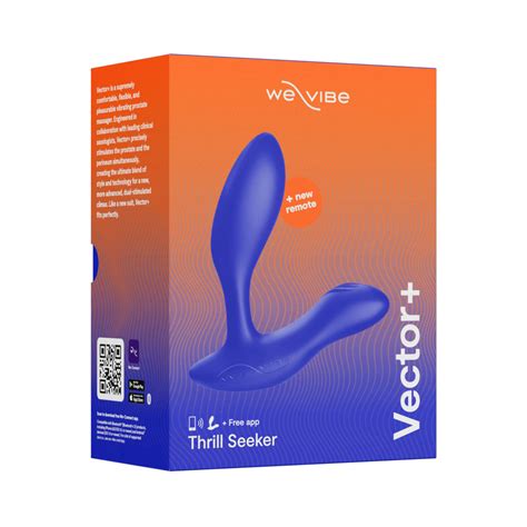 We Vibe Vector Prostate Massager Royal Blue