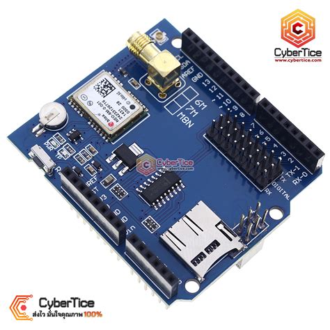 GPS Shield Ublox NEO M with Data Logger for Arduino UNO ขาย Arduino อปกรณ Arduino คณภาพด