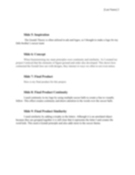 Solution Gestalt Theory Project Studypool