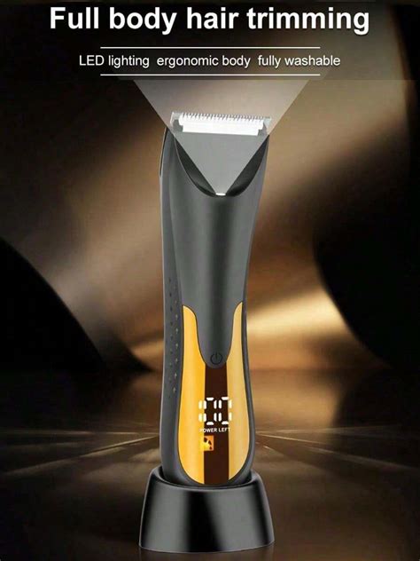 1pc Body Hair Trimmer Electric Hair Groin Trimmerbody Hair Trimmer