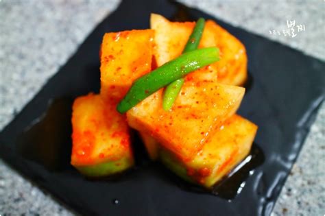 설렁탕집 요구르트 깍두기 맛있게 담는법~ 네이버 블로그