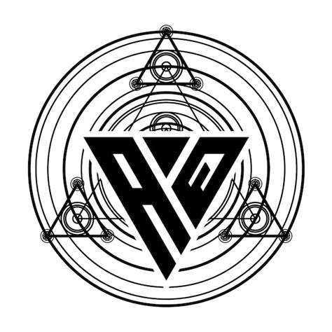 Premium Vector A Q Monogram Letter Logo With Triangle Shape Design Template With Sacred