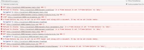 Solve The Problem Of Refused To Display In A Frame Because It Set X
