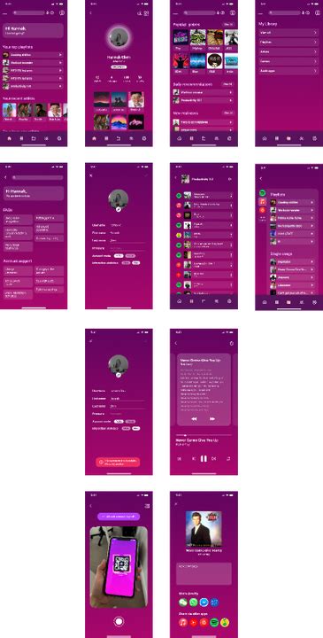 Musiversal Mobile App Prototype Figma
