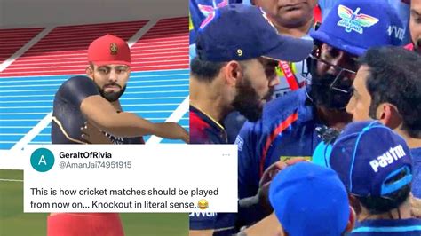 Coder Makes A Game Out Of Infamous Virat Kohli Gautam Gambhir Spat Leaves Fans Amused On