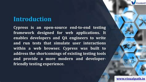 Ppt Cypress Automation Training Course Cypress Tool Online Training Powerpoint Presentation