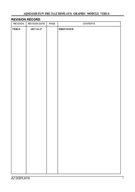 AQM2416D FLW FBE T LCD AZ Displays