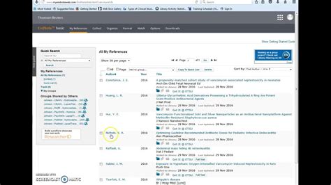 Endnote Online
