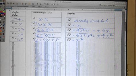 Simplifying Cube Roots YouTube