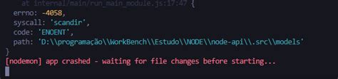 Javascript Nodemon Error With Mondodb App Crashed Waiting For