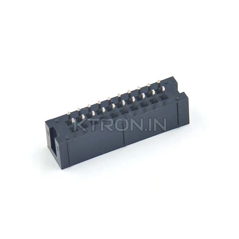 Buy 20 Pin Box Header Straight Male 10 X 2 Pin Ktron India