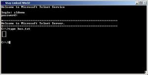 Windows Telnet Server Configuration StayLinked