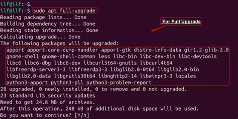 how to update ubuntu using the command line its linux foss