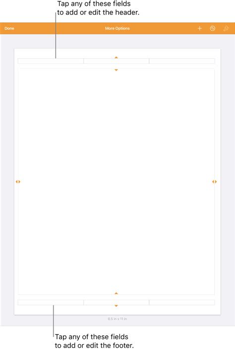 Add And Remove Headers And Footers In Pages On IPad Apple Support