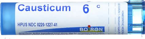 Boiron Causticum 6c Multi Dose Tube 80 Count Health