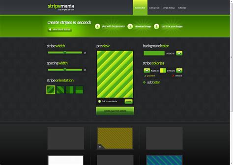 18 Background Css Pattern Generators