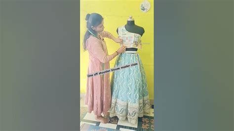 One Off Shoulder Blouse Master Class Psdesignforever