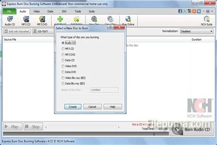 How To Create An Audio CD Fast Using Express Burn Filepuma Reviews
