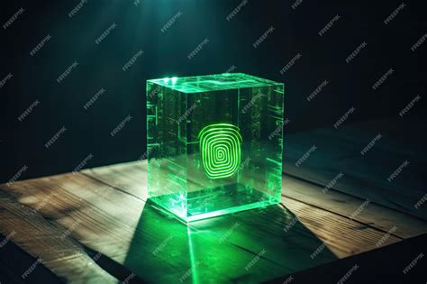 Premium Ai Image Biometric System For Personal Security Featuring