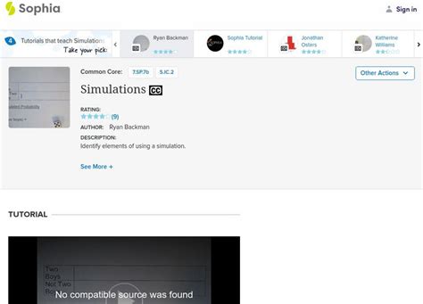 Sophia Simulations Lesson 1 Instructional Video For 9th 10th Grade Lesson Planet