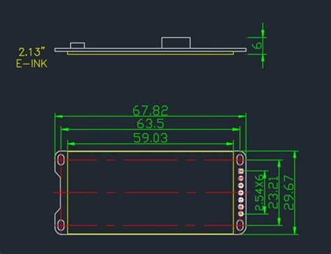 2 13 дюймовый модуль электронной бумаги E Ink экран дисплея разъем Ffc для Arduino Spi Epaper