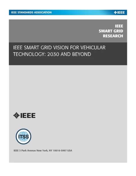 IEEE Smart Grid Research Vehicular REALSTD