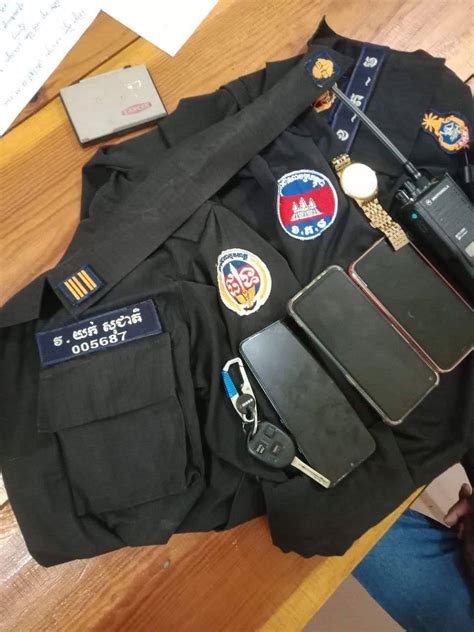 អាវុធហត្ថខេត្តតាកែវ ឃាត់ខ្លួនជនសង្ស័យ៥នាក់