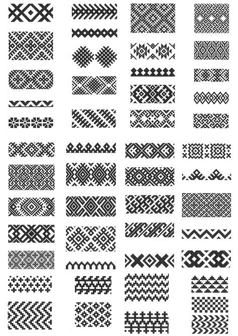 Image result for простой орнамент прямые линии Textile Pattern Design ...