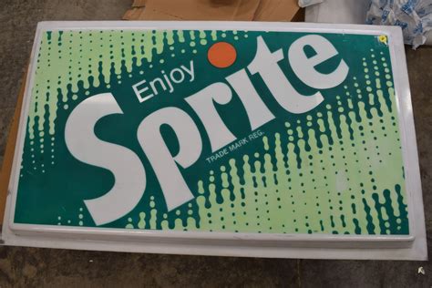 Sprite Sign Schmalz Auctions