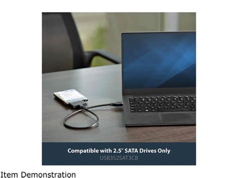 StarTech USB 3 0 To 2 5 SATA III Hard Drive Adapter Cable Newegg Com