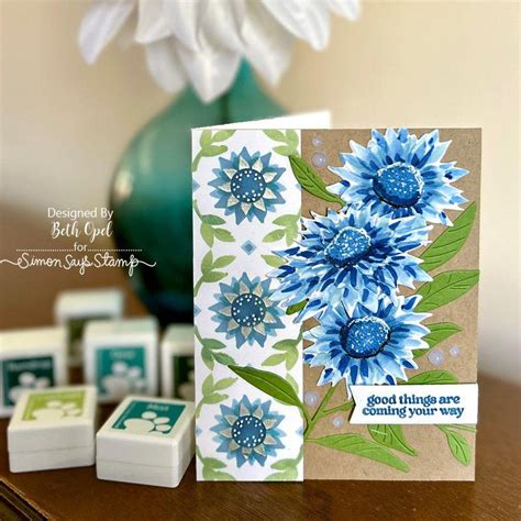 Simon Says Stamp Pawsitively Saturated Ink Cubes Blue Lagoons Ssc617