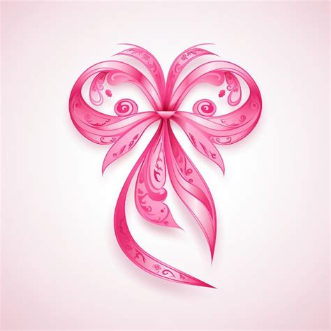 Premium Vector Breast Cancer Awareness Bracelets Breast Cancer Pins