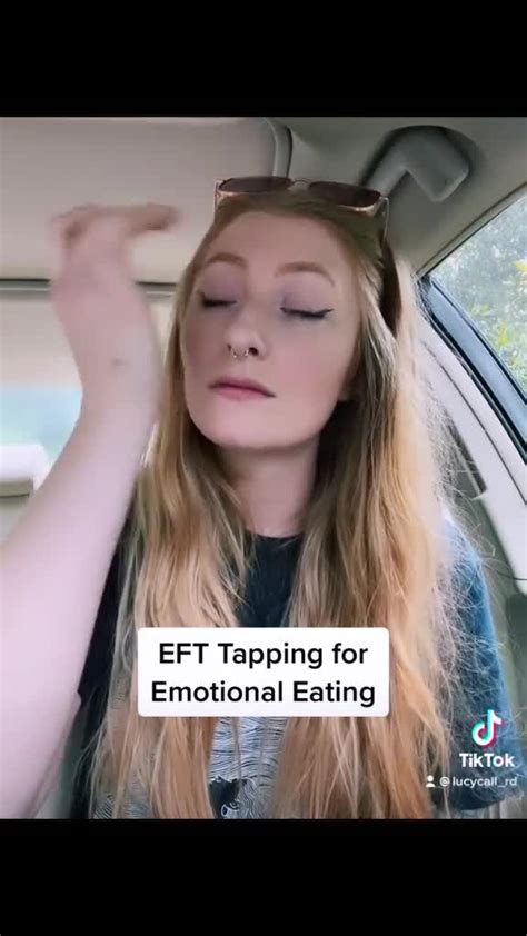 Eft Tapping For Emotional Eating 💙 Eft Is A Stress Relief Technique